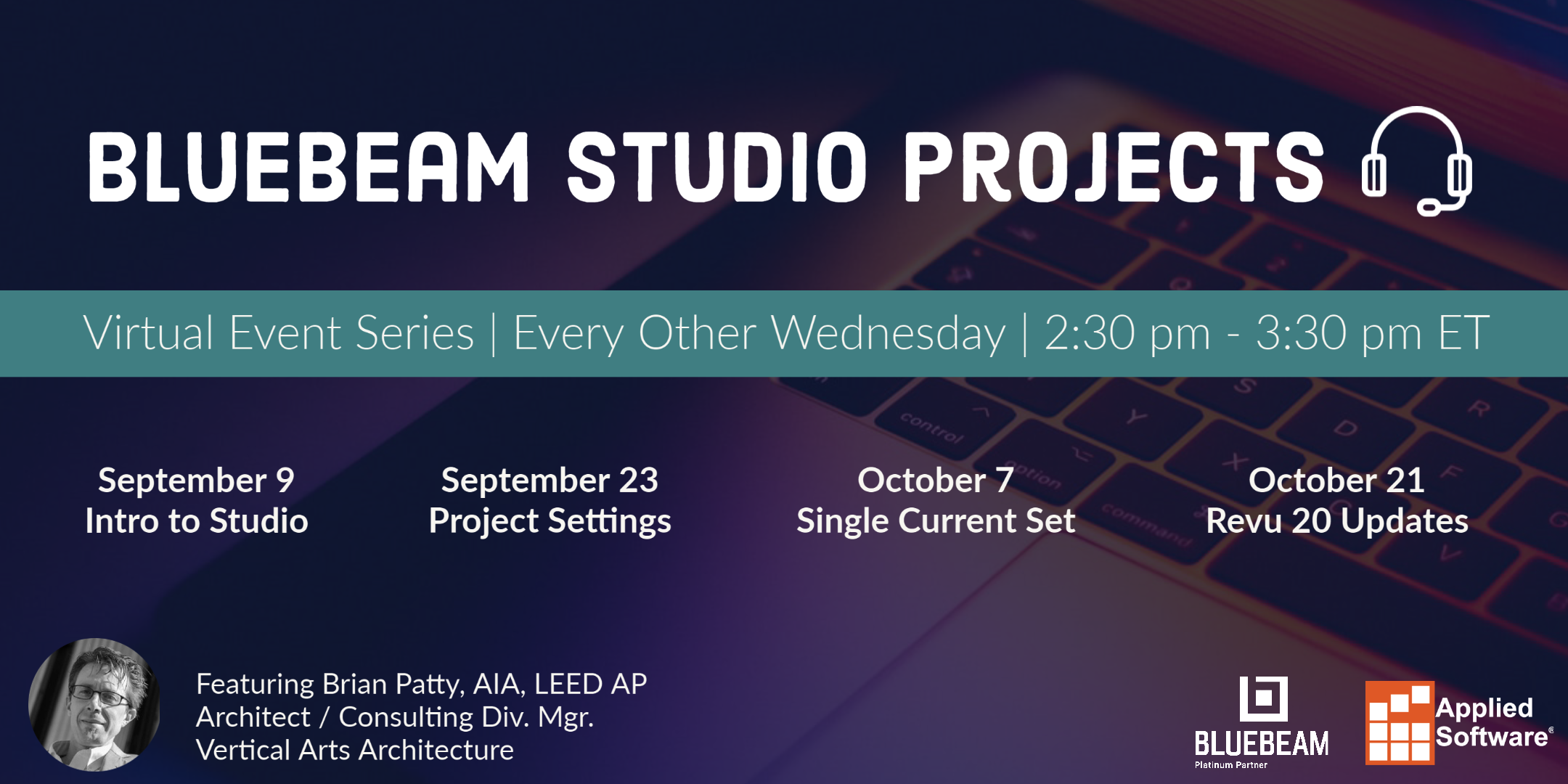 Bluebeam Studio Projects Virtual Event Series