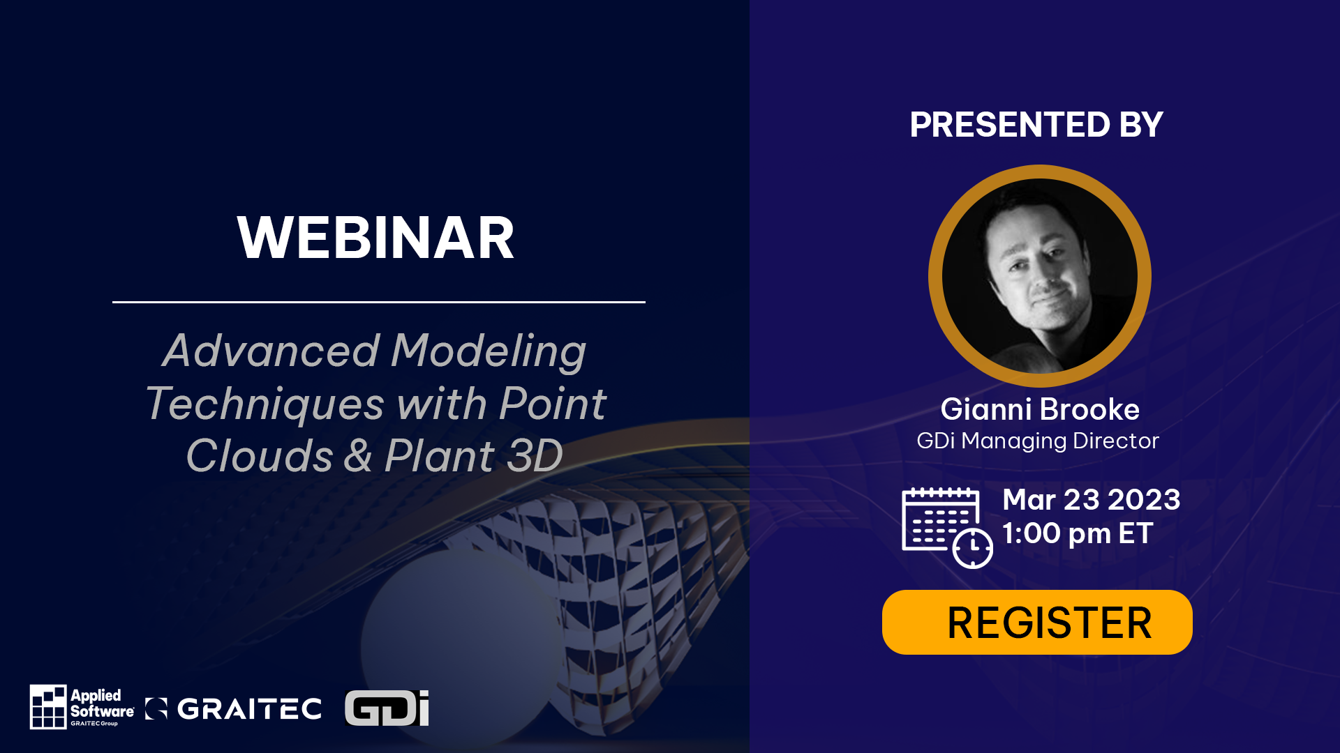 Advanced Modeling Techniques with Point Clouds & Plant 3D
