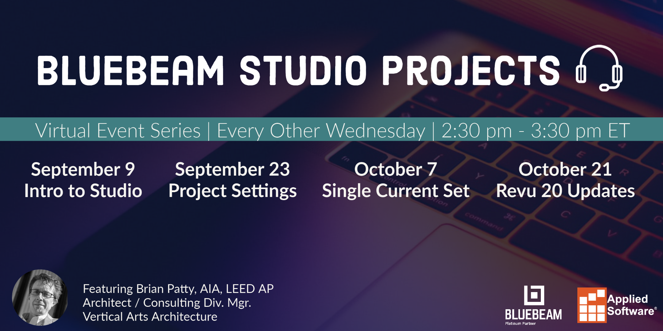 Bluebeam Studio Projects Virtual Event Series