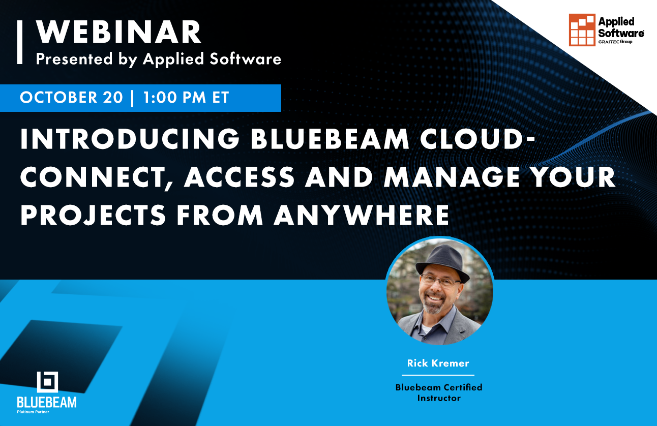 Introducing Bluebeam Cloud- Connect, Access and Manage Your Projects ...